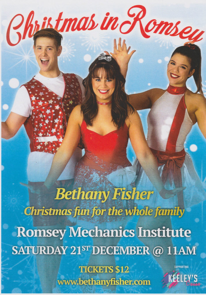 Bethany Fisher Poster - Macedon Ranges Community Halls